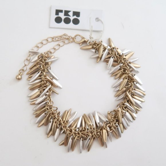 Romolo | Jewelry | Romolo Metal Fringe Bracelet Nwt | Poshmark